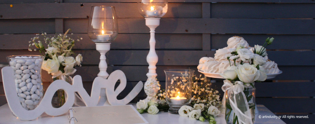 Pure White Wedding Decoration